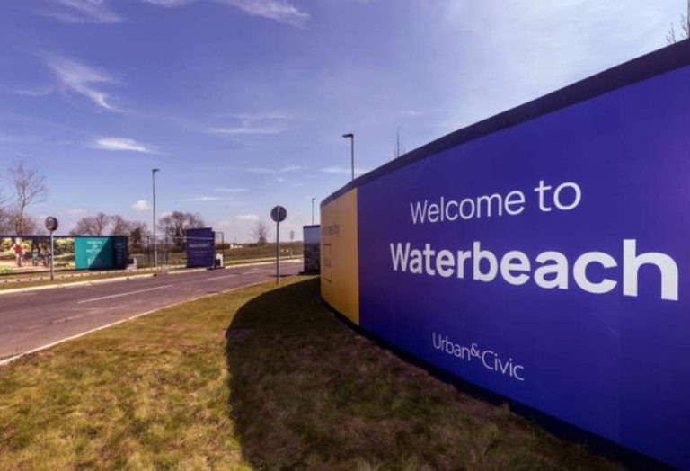 New signage installed for Waterbeach - Waterbeach
